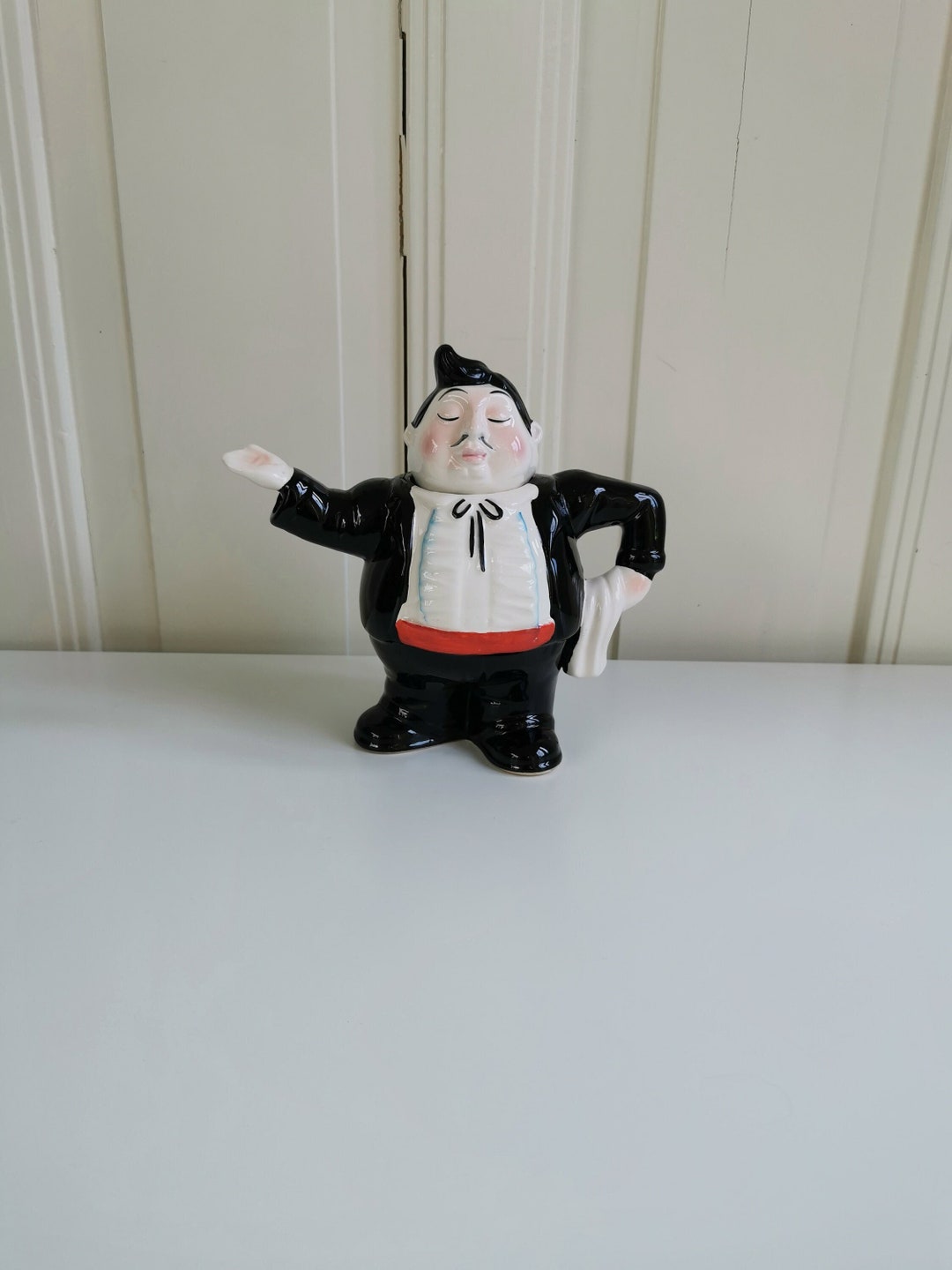 80s Chef Waiter Teapot by Roy Simpson, English Novelty Teapot ...