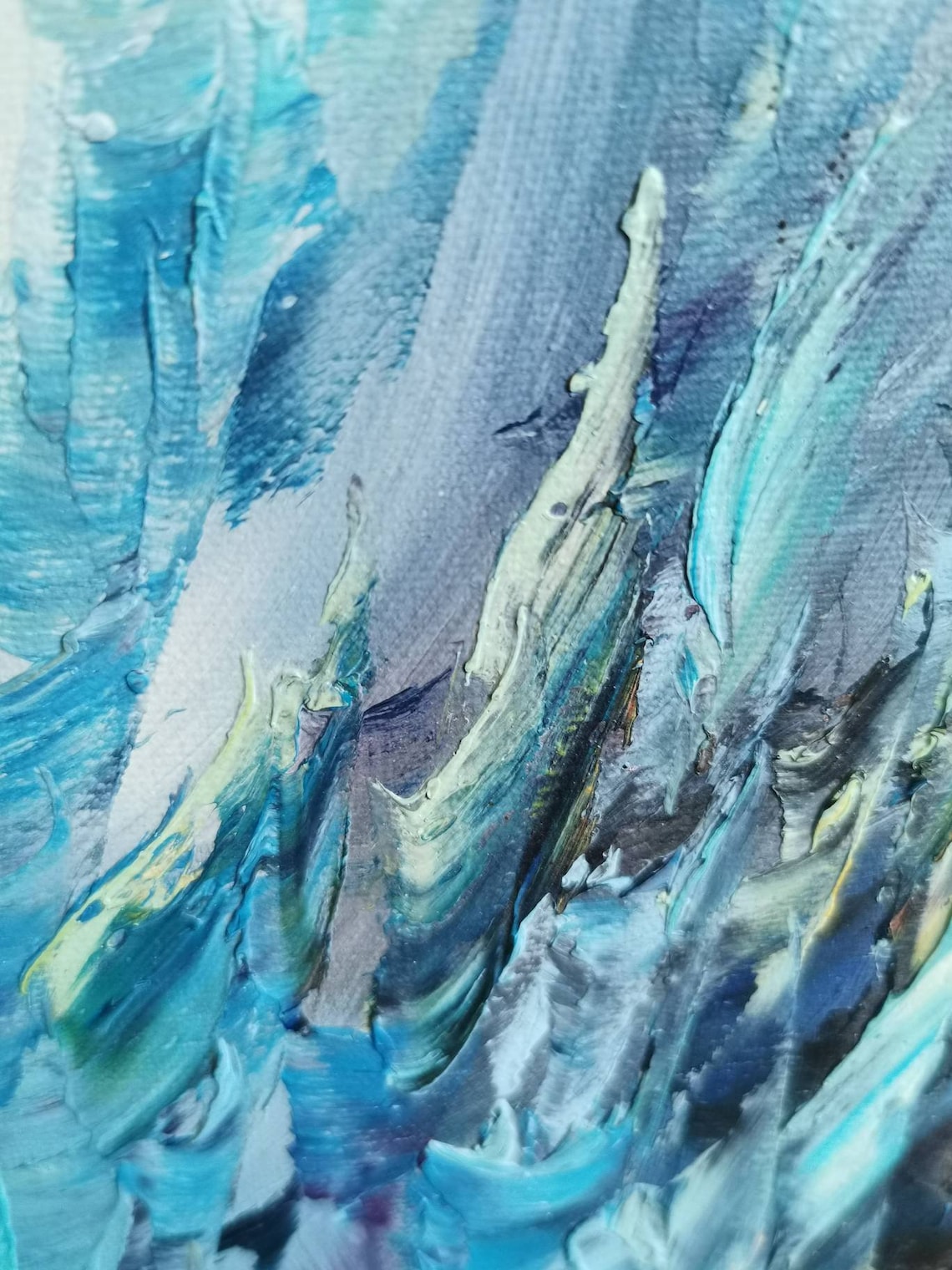 LARGE Roy Pierce an Affordable Art Original Abstract Oil on | Etsy