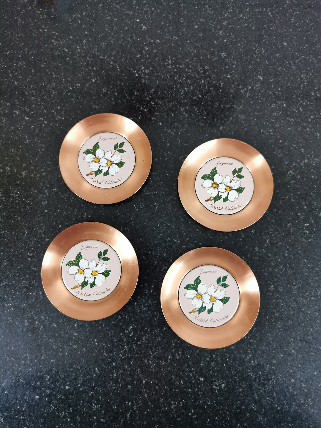 Set of 60s Copperware, Dogwood British Columbia. Sixties Mid Century 3 ...