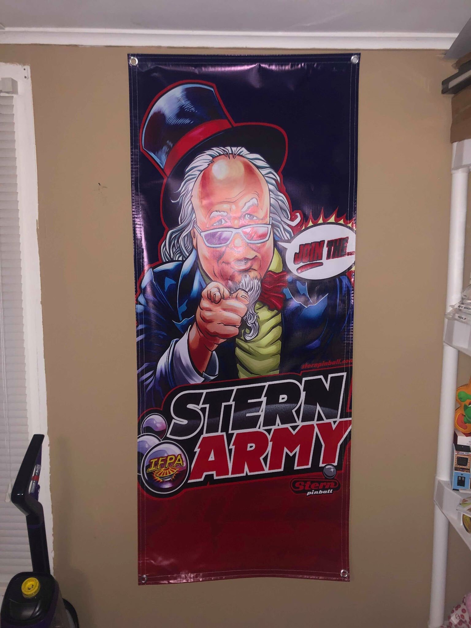 Stern Army Pinball Banner | Etsy