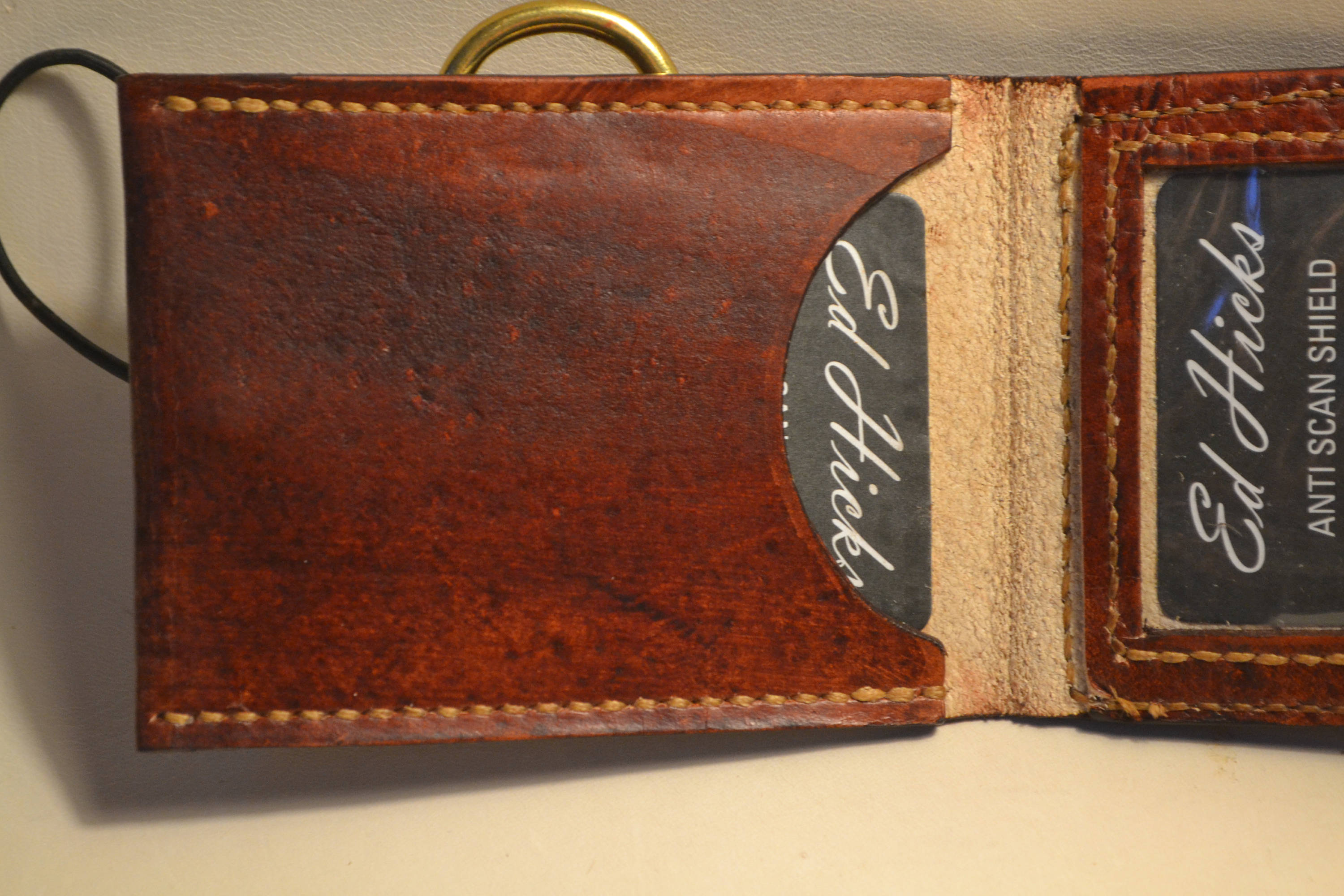 ID Card University / NHS Pass/debit Card Cash Wallet Mahogany - Etsy