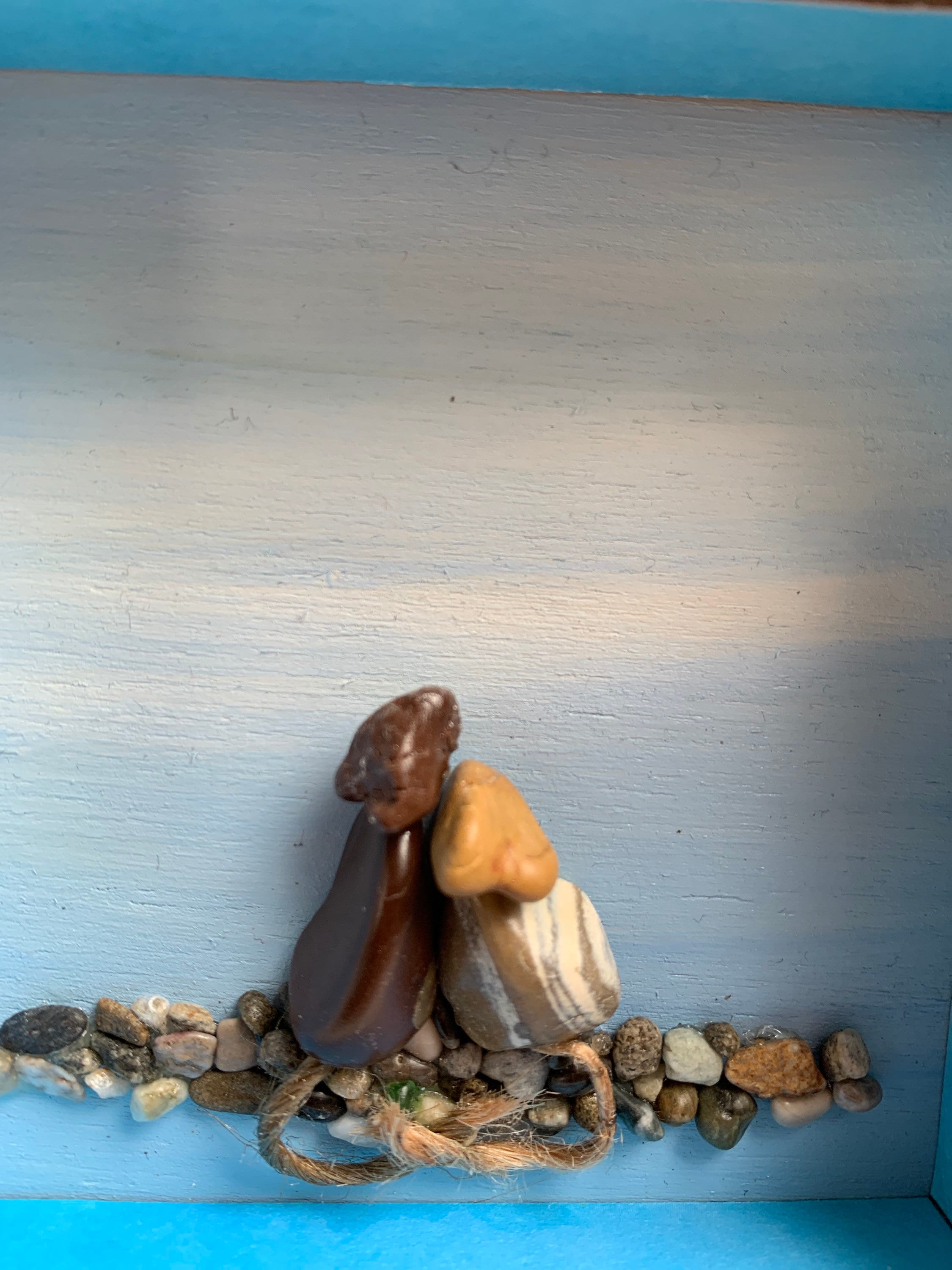 Frame of Pebble Dogs Housewarming Birthday Personalised - Etsy