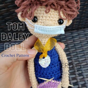 Tom Daley Doll Crochet Pattern Digital Item NOT the Actual | Etsy