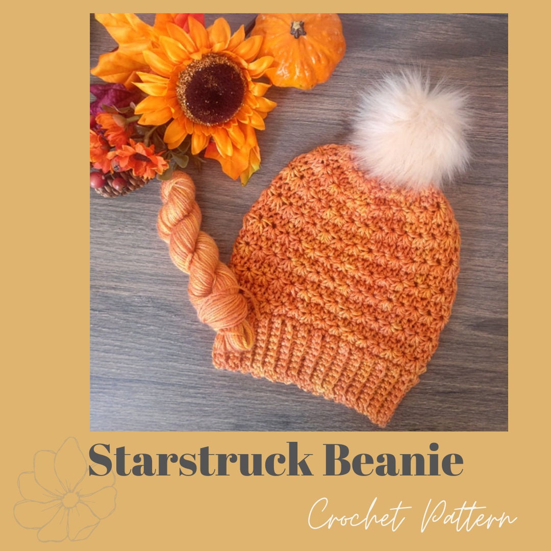 Starstruck Beanie Crochet Pattern - Etsy