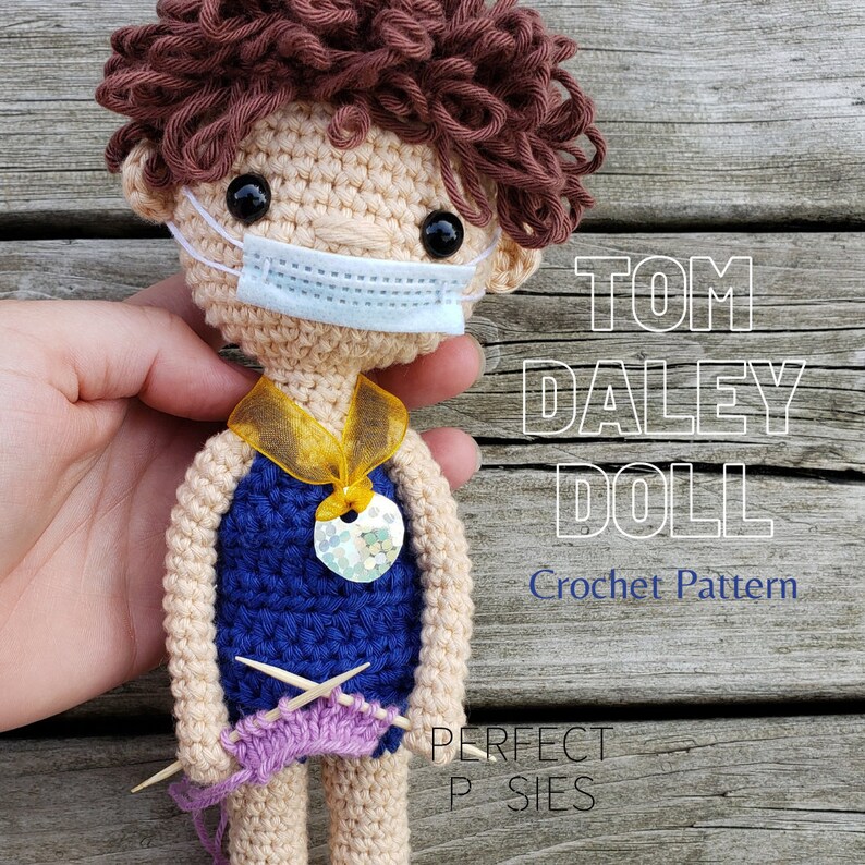 Tom Daley Doll Crochet Pattern Digital Item NOT the Actual | Etsy
