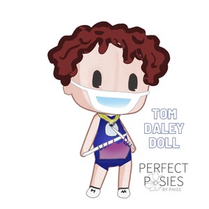 Tom Daley Doll Crochet Pattern Digital Item NOT the Actual | Etsy