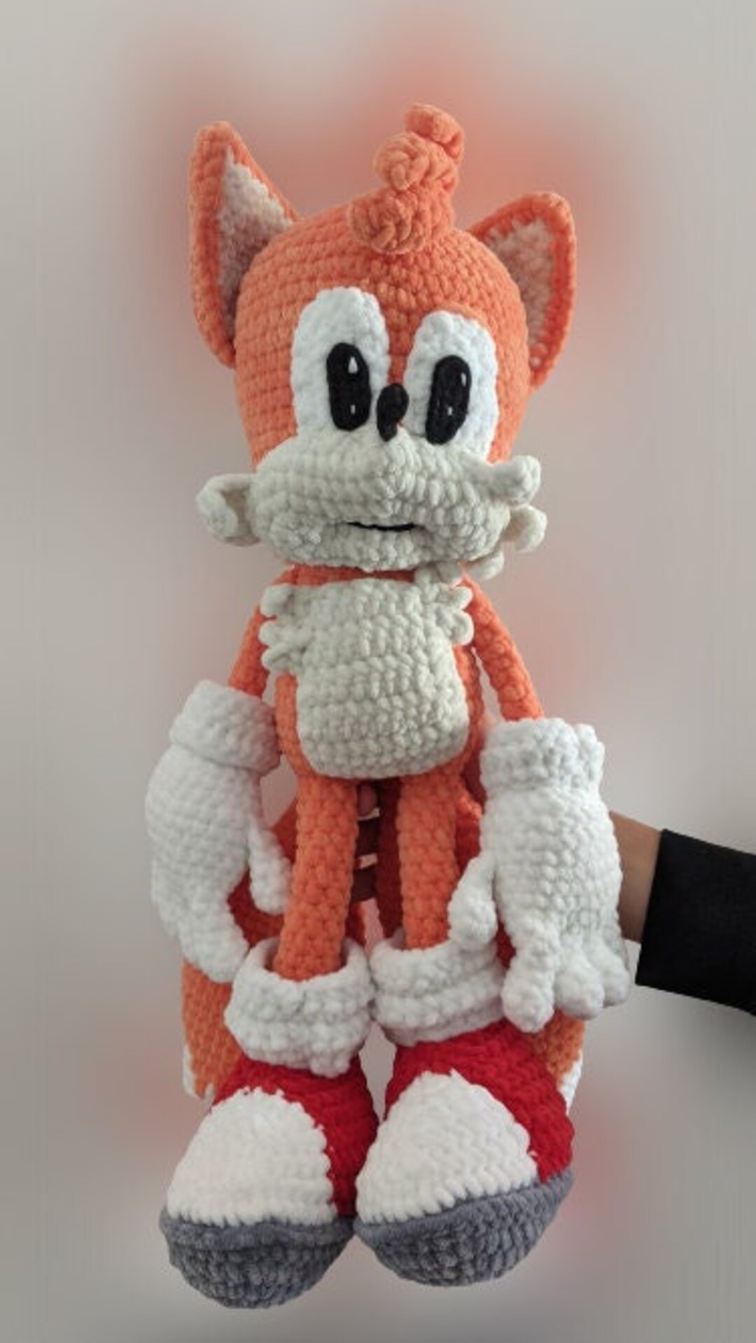 Copter-tailed Fox Crochet Fox Bulky Chunky Yarn Stuffed Toy Fox ...