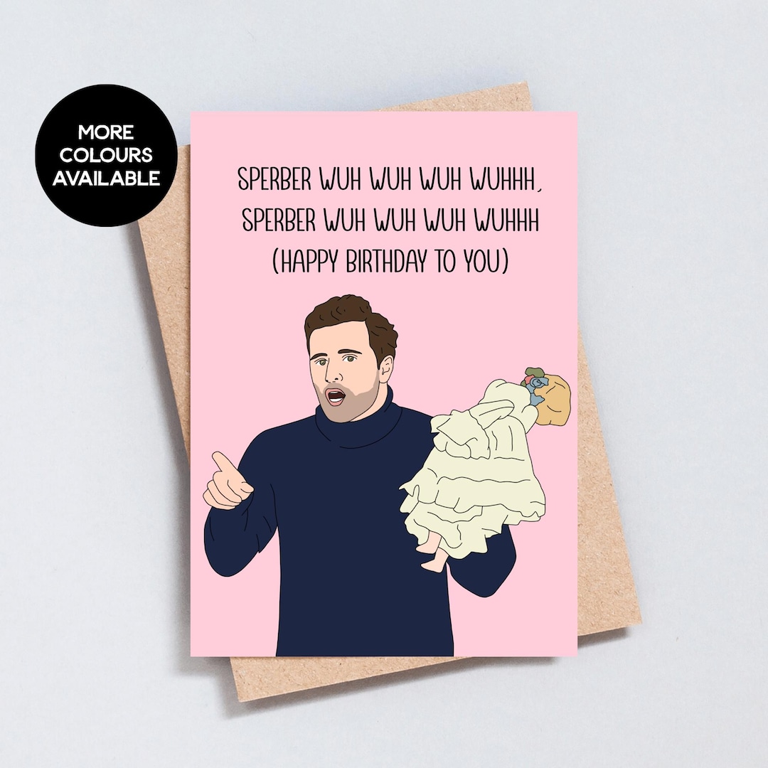 Alexander Traitors Birthday Card, Funny Singing Quote, Claudia ...