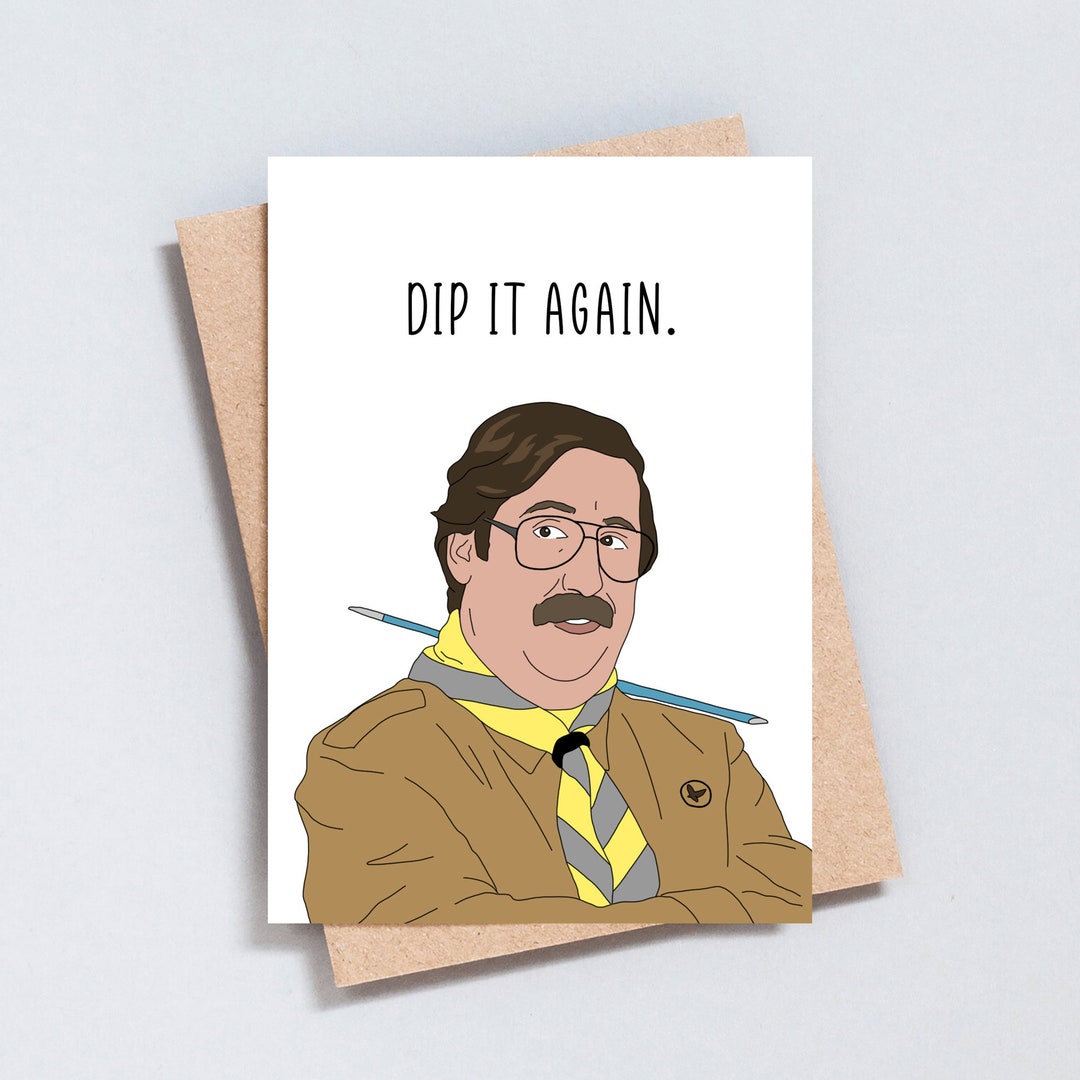 Ghosts Dip It Again Birthday Greeting Card, Pat Butcher, Jim Howick ...