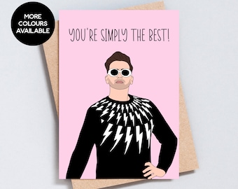 You're Simply the Best Schitt's Creek Card - Etsy