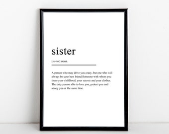 Wine Definition Art Print Poster Funny Typography Artwork | Etsy