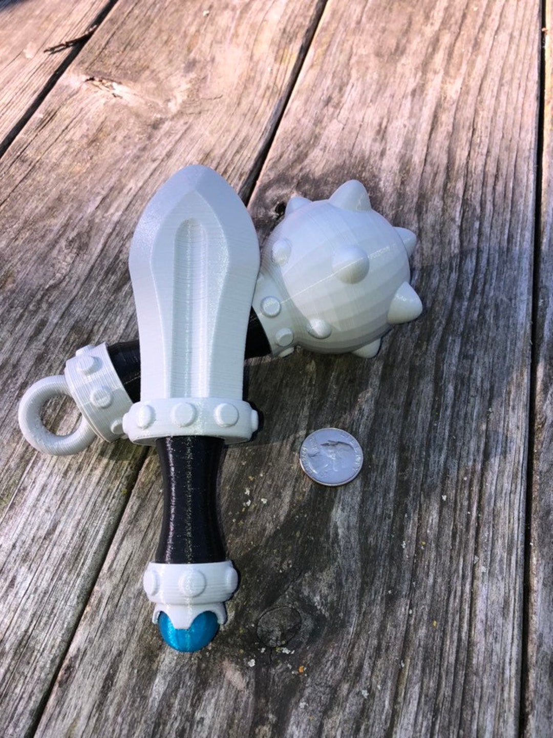 Baby's First Sword, Mace Rattle, Baby Rattle Toy, Sword Rattle, Cosplay ...