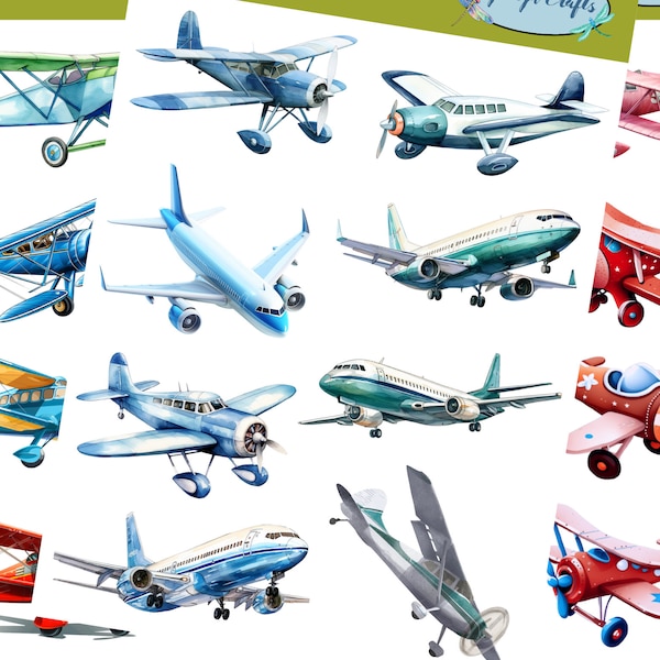Airplane Stickers - Etsy