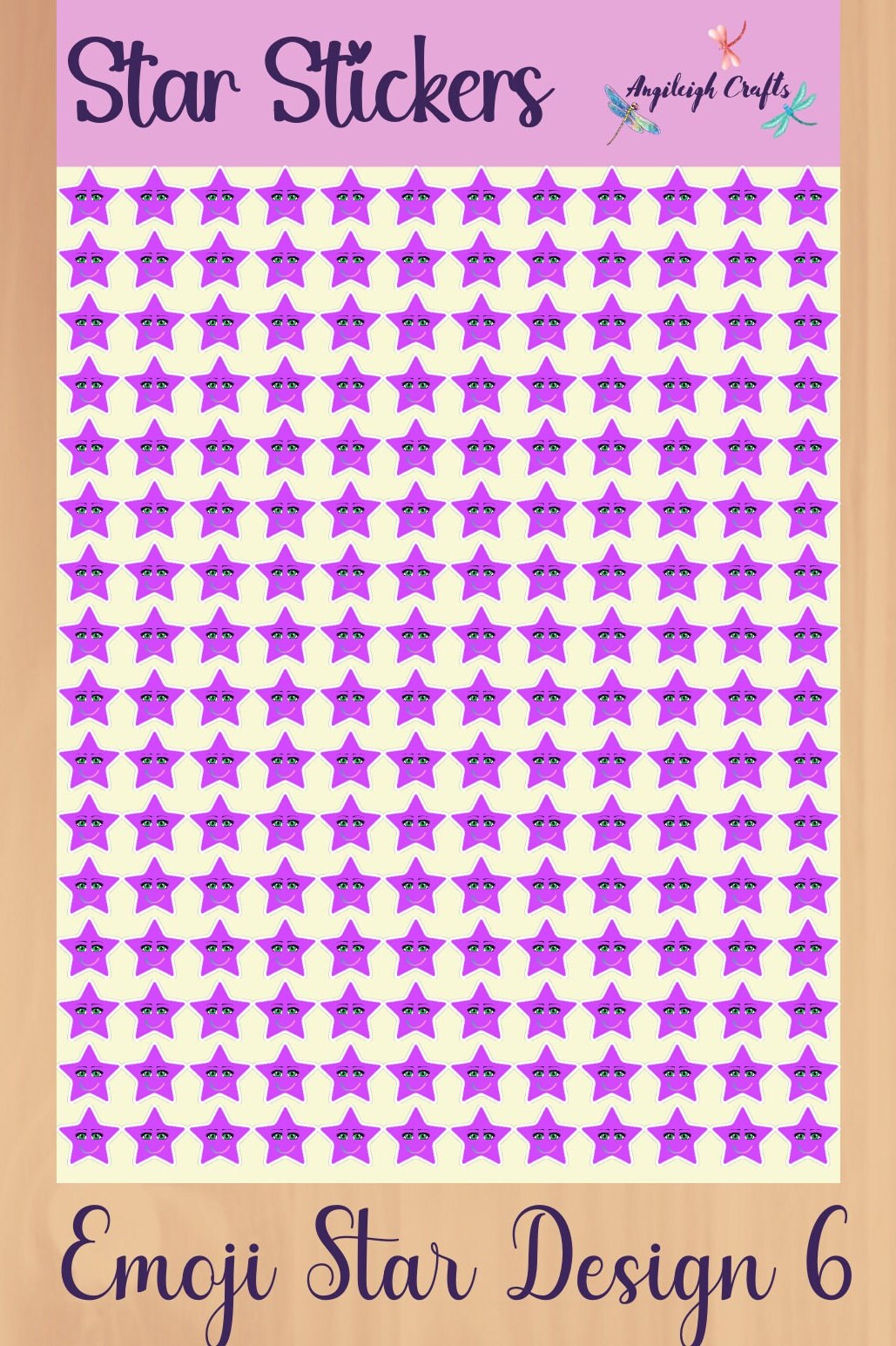 East to Print Digital Star Emoji Sticker Sheets for Teacher Reward ...