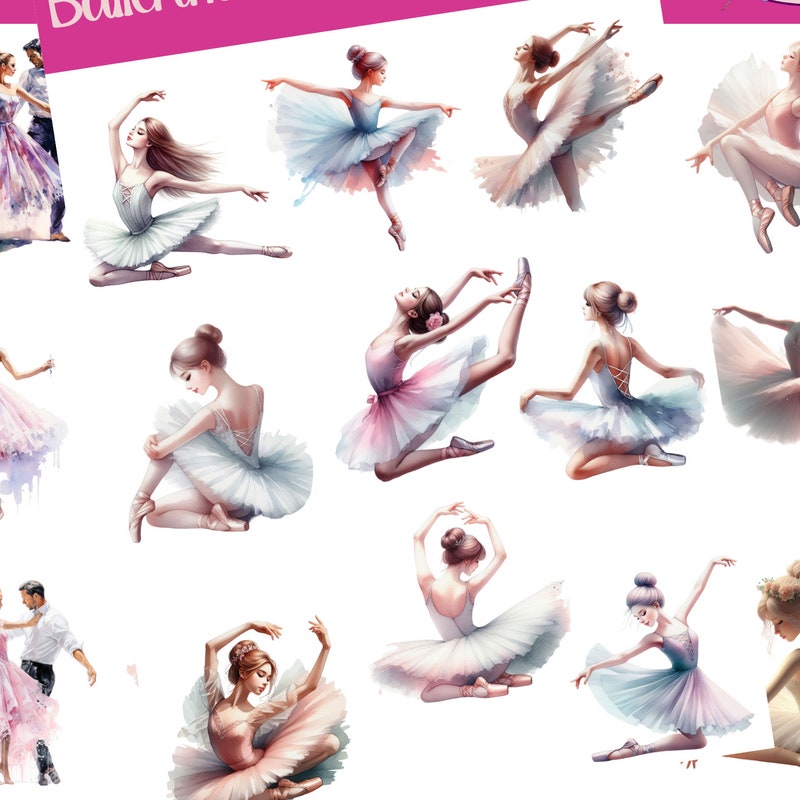 Ballet Sticker - Etsy