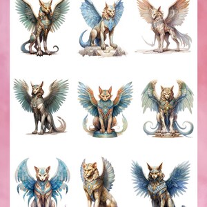Unique Fantasy Stickers That Can Be Used for Scrapbooking, Crafting ...