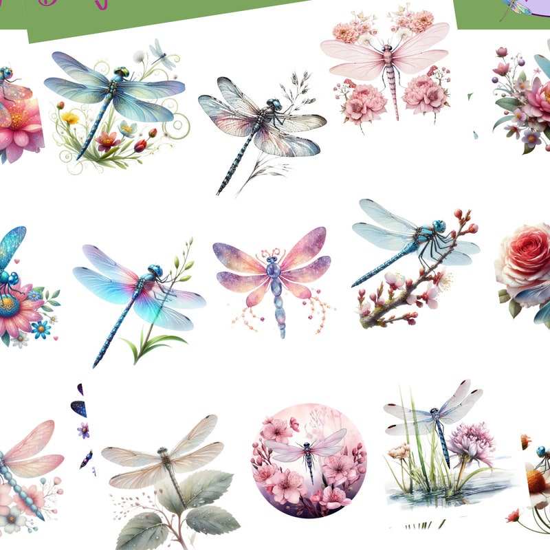 Dragonfly Sticker - Etsy