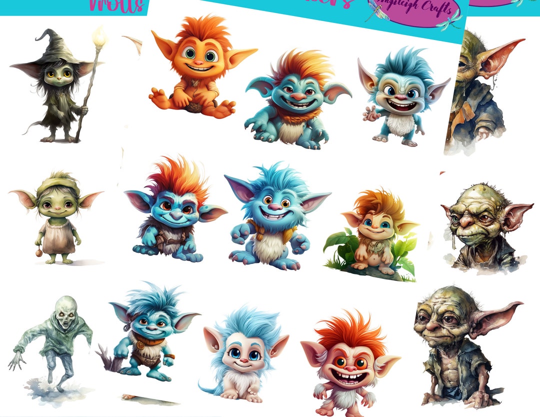 Ghost, Ghoul, Goblin, Halloween Stickers That Can Be Used for ...