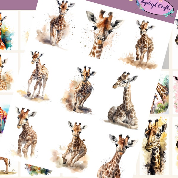 Giraffe Stickers for Kids - Etsy