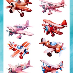 Airplane Stickers That Can Be Used for Scrapbooking, Crafting, Junk ...