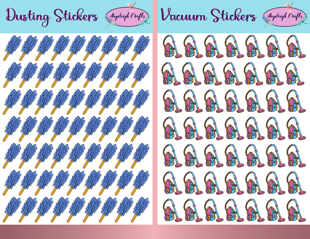 Chore Stickers That Can Be Used for Planners, Chore Boards ...