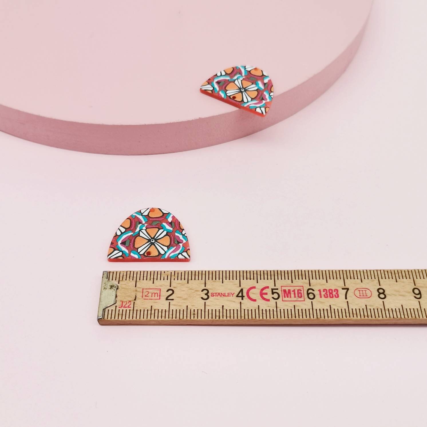 Geometric Design Connector 2 in 1 Connectors Tribal Art - Etsy UK