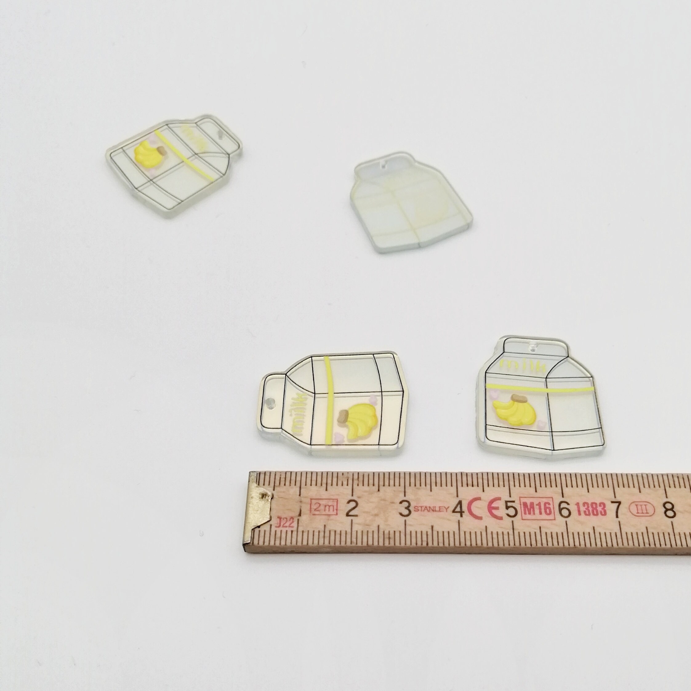 Milkshake Charms Tetra Pak Pendants Novelty Milk Drink Fun - Etsy