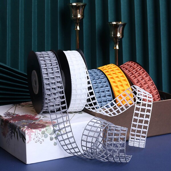 Grid Design Ribbon - Etsy