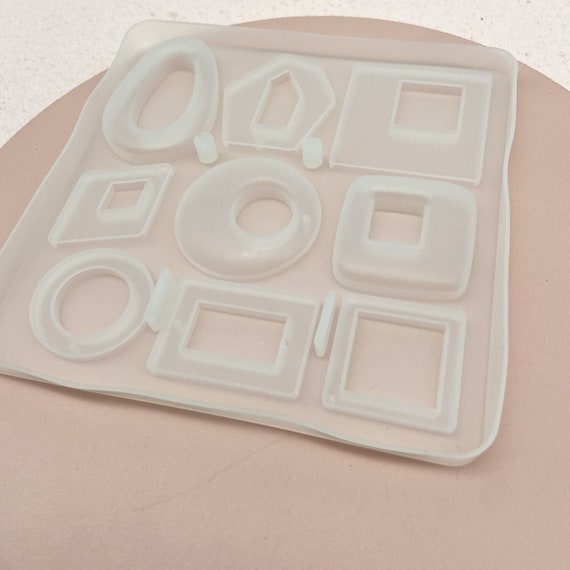 Molds Tools Geometric Shape Mould for Resin Resin Jewellery 1pc Mould ...