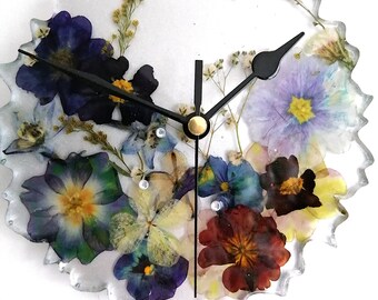 Resin Clock | Etsy UK