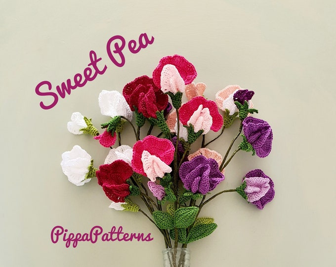 Unique and Easy to make Crochet Flower by PippaPatternsCrochet
