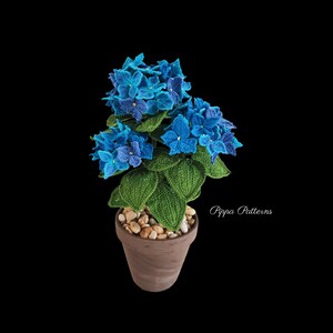 Crochet Hydrangea Flower Pattern: Photo Tutorial (PDF Download) - Etsy