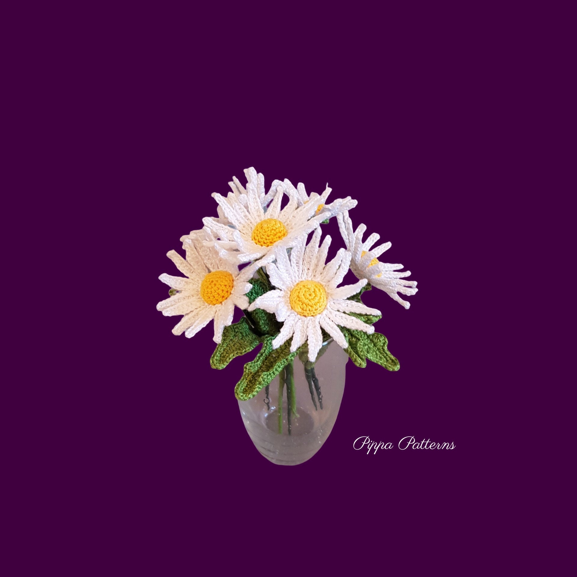 Crochet Wild Daisy Crochet Flower Pattern Photo Tutorial - Etsy