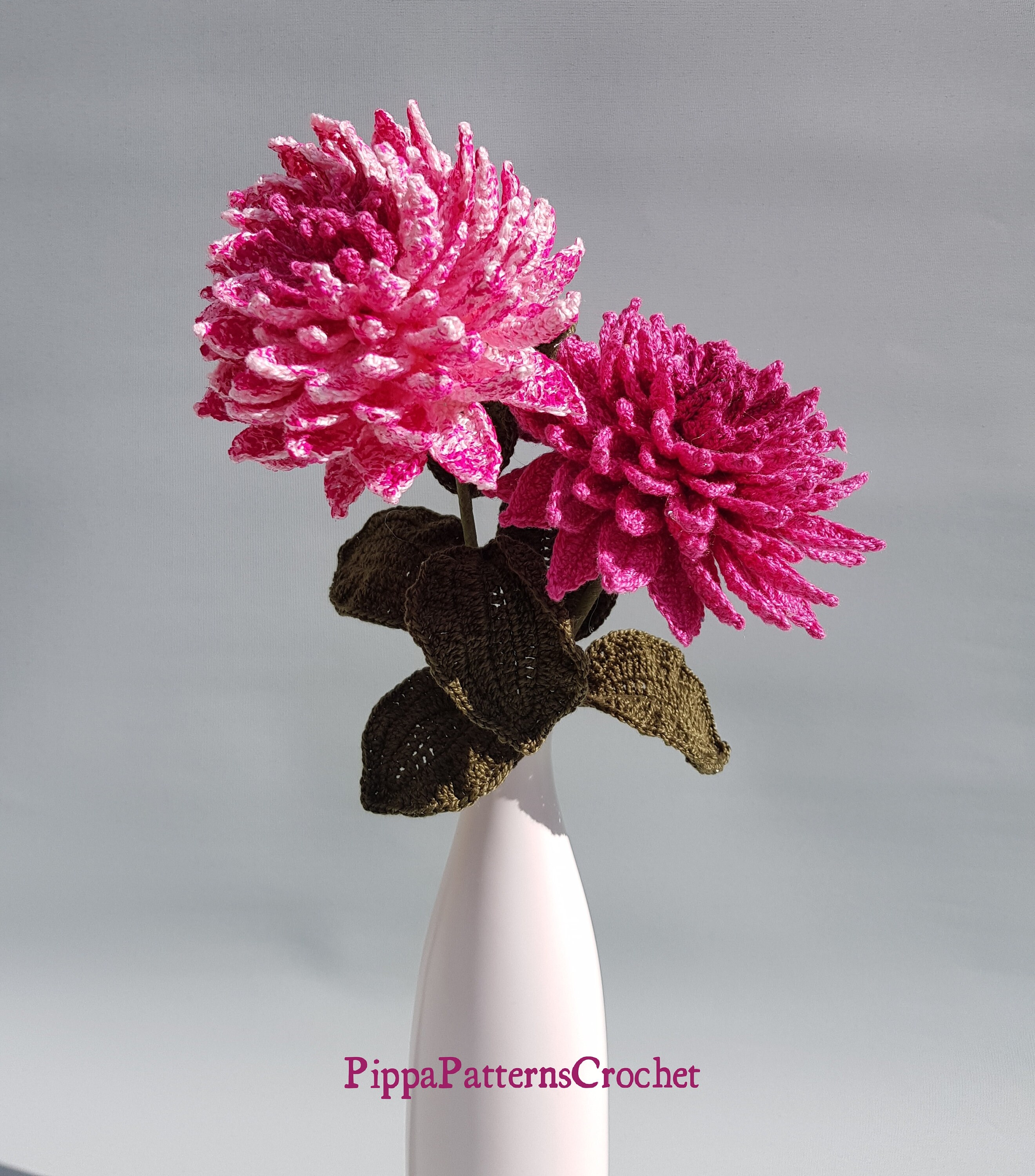 Crochet Dahlia Pattern Crochet Dahlia Flower Pattern photo | Etsy