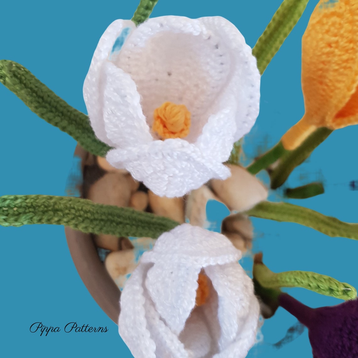 Crochet Crocus Flower Photo Tutorial - Etsy