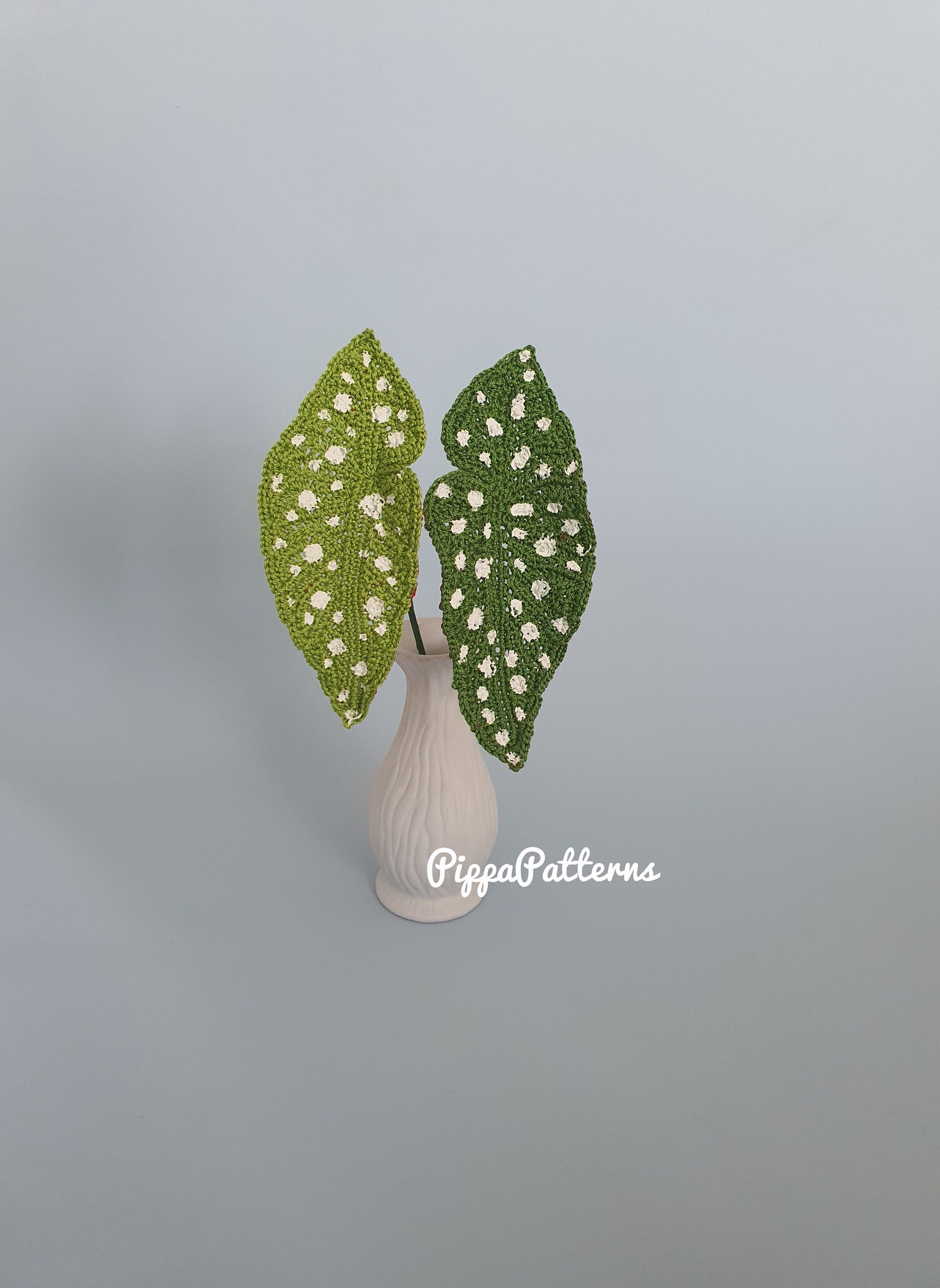 Crochet Polka Dot Begonia Plant Pattern Photo Tutorial - Etsy