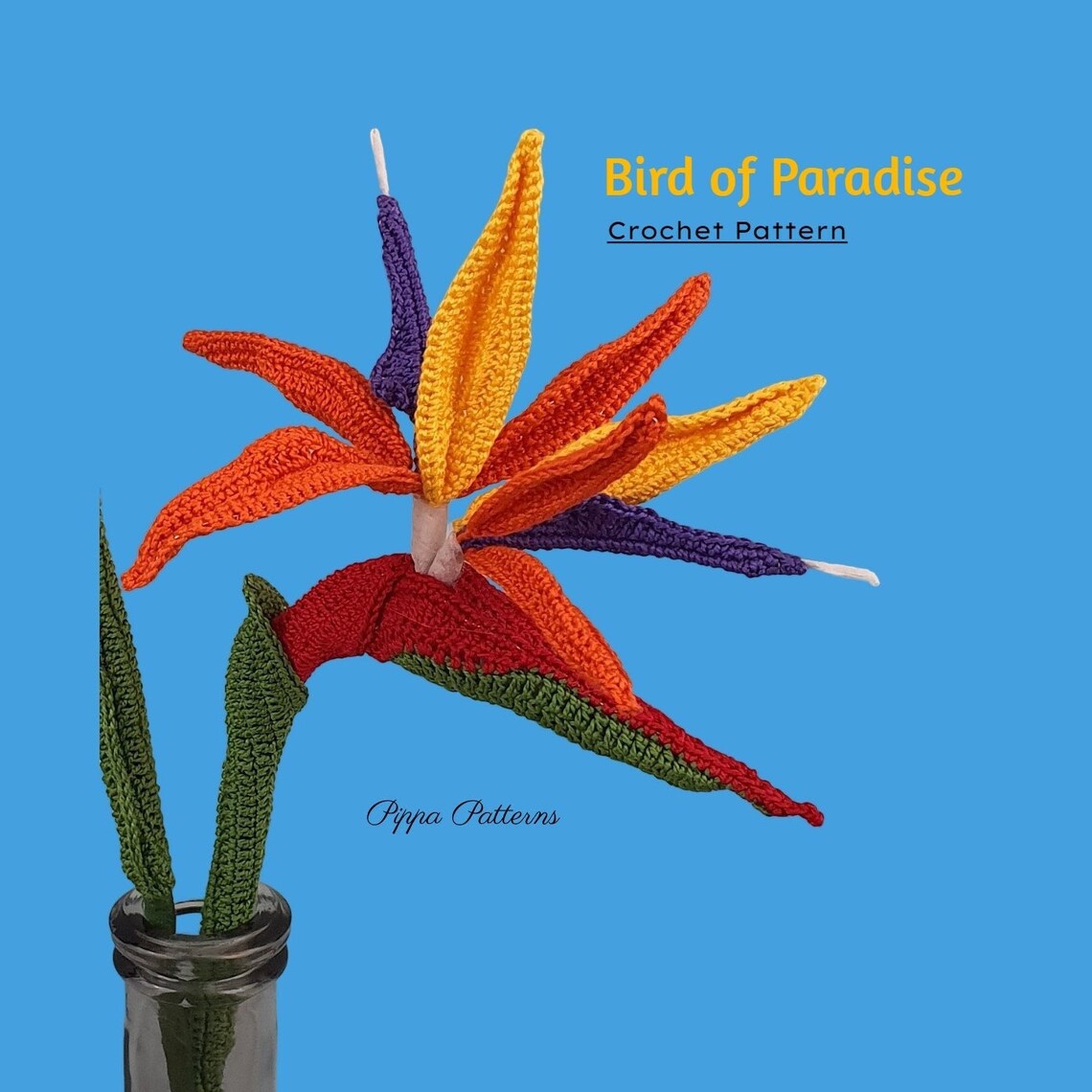 Crochet Bird of Paradise Pattern Photo Tutorial Crochet - Etsy