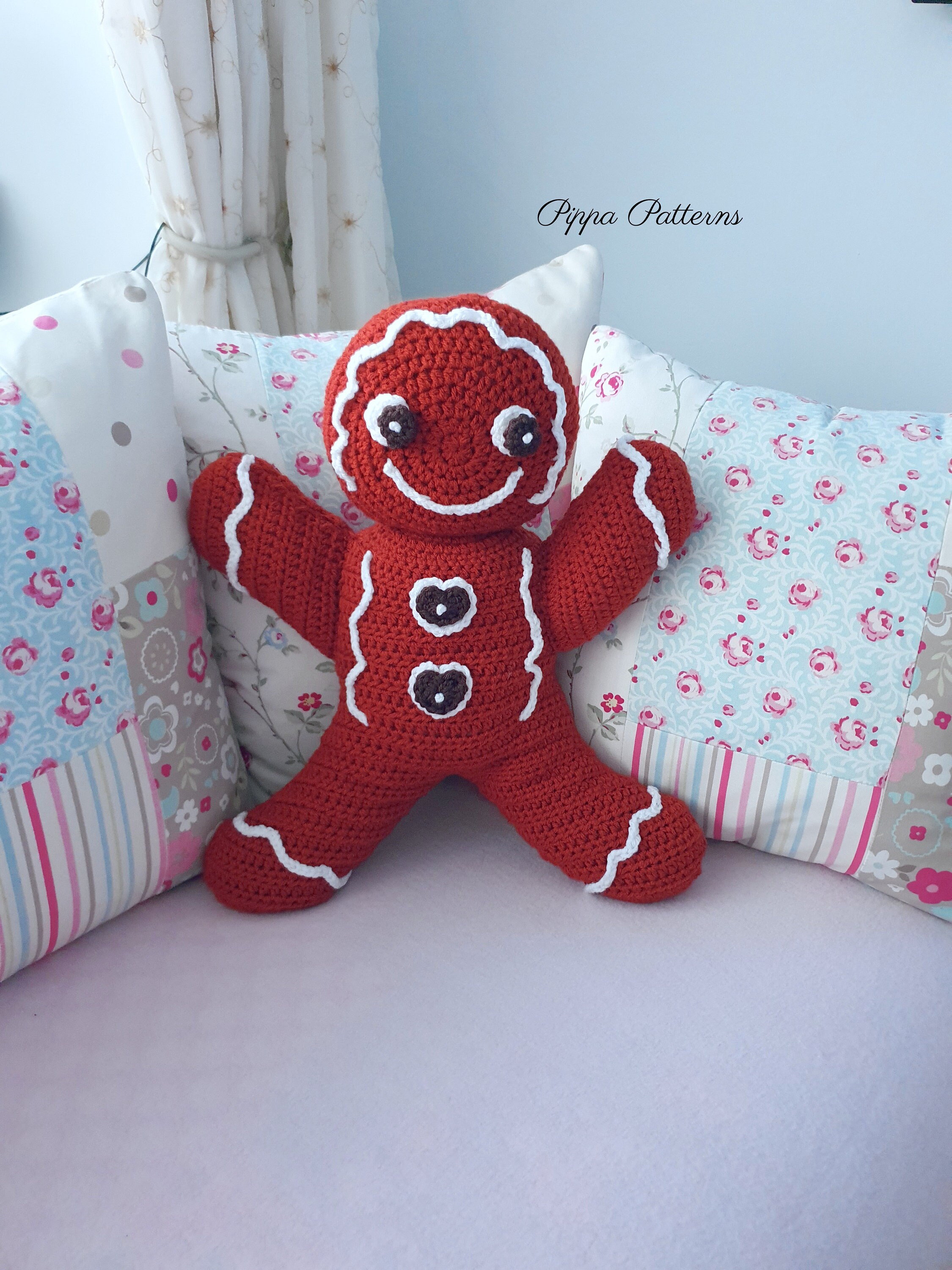Gingerbread Man Toy/cushion Gingerbread Man Pillow Photo - Etsy