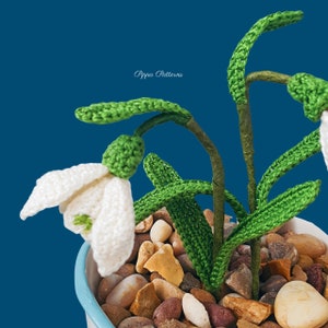 Crochet Snowdrop Pattern - Crochet Flower Pattern - Photo Tutorial ...
