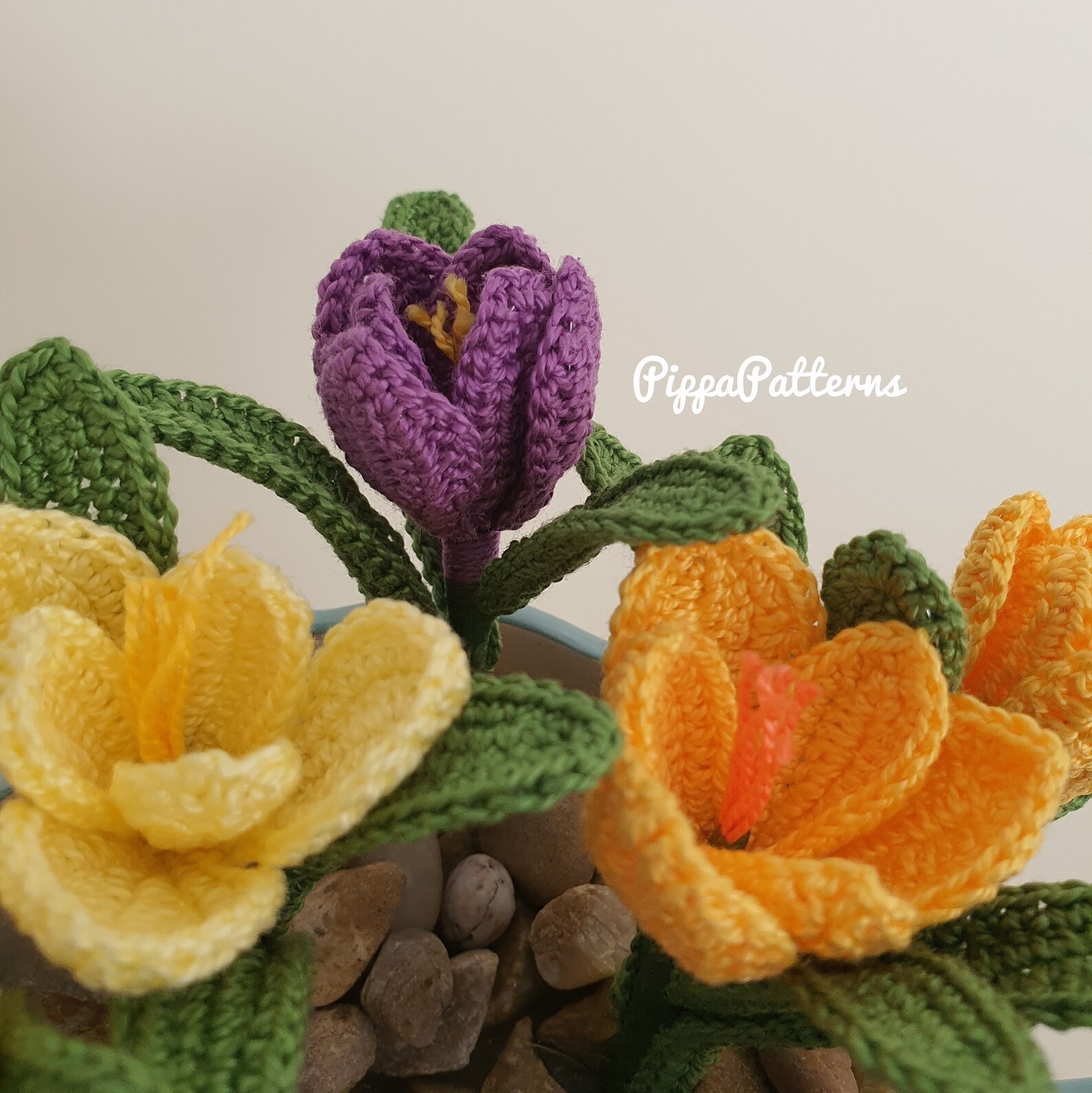 Crochet Crocus Pattern Crochet Flower Pattern Photo | Etsy UK