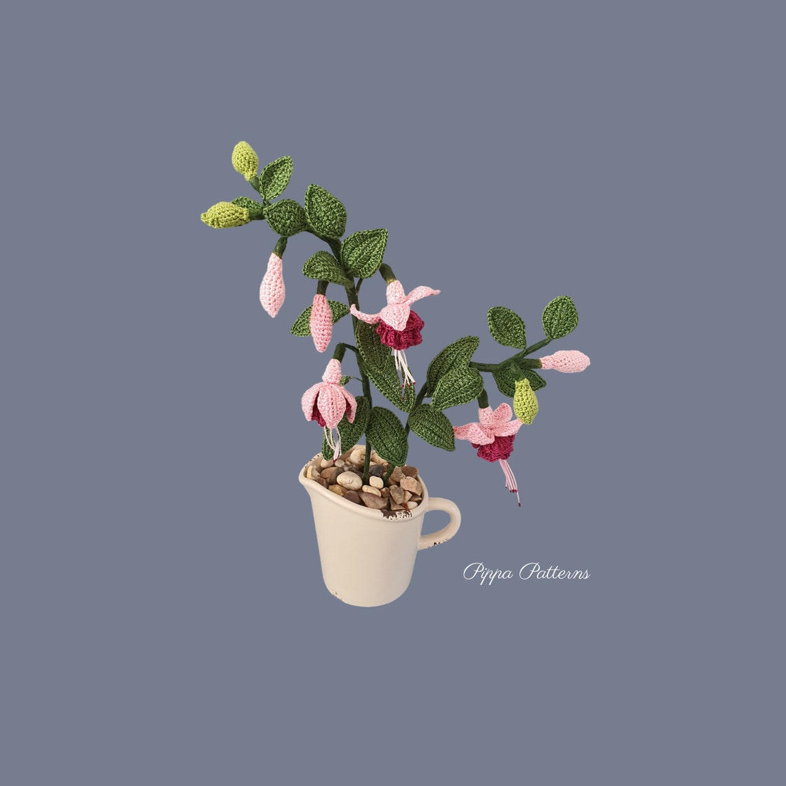 Crochet Fuchsia Pattern Crochet Flower Pattern Crochet - Etsy