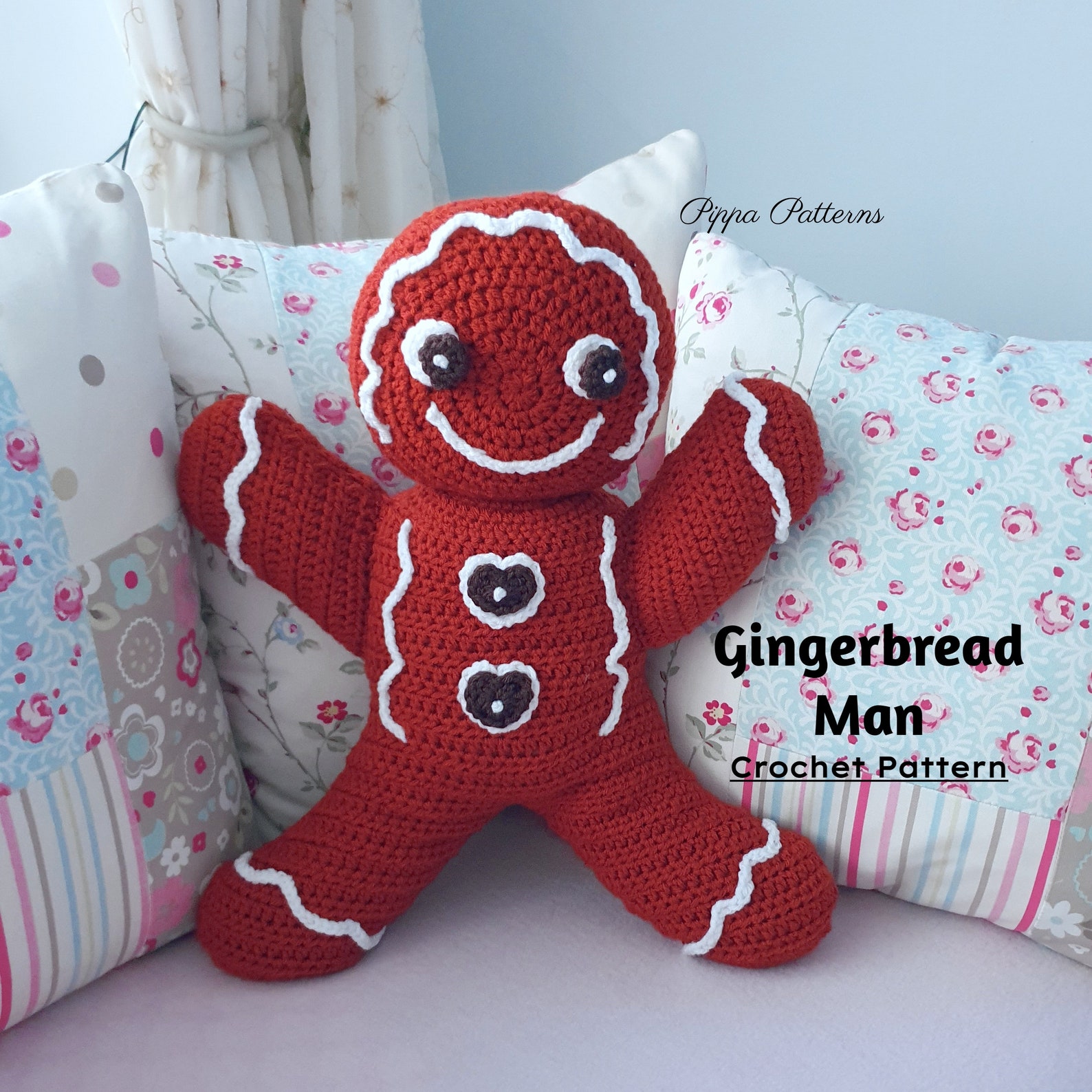 Gingerbread Man Toy/cushion Gingerbread Man Pillow Photo - Etsy