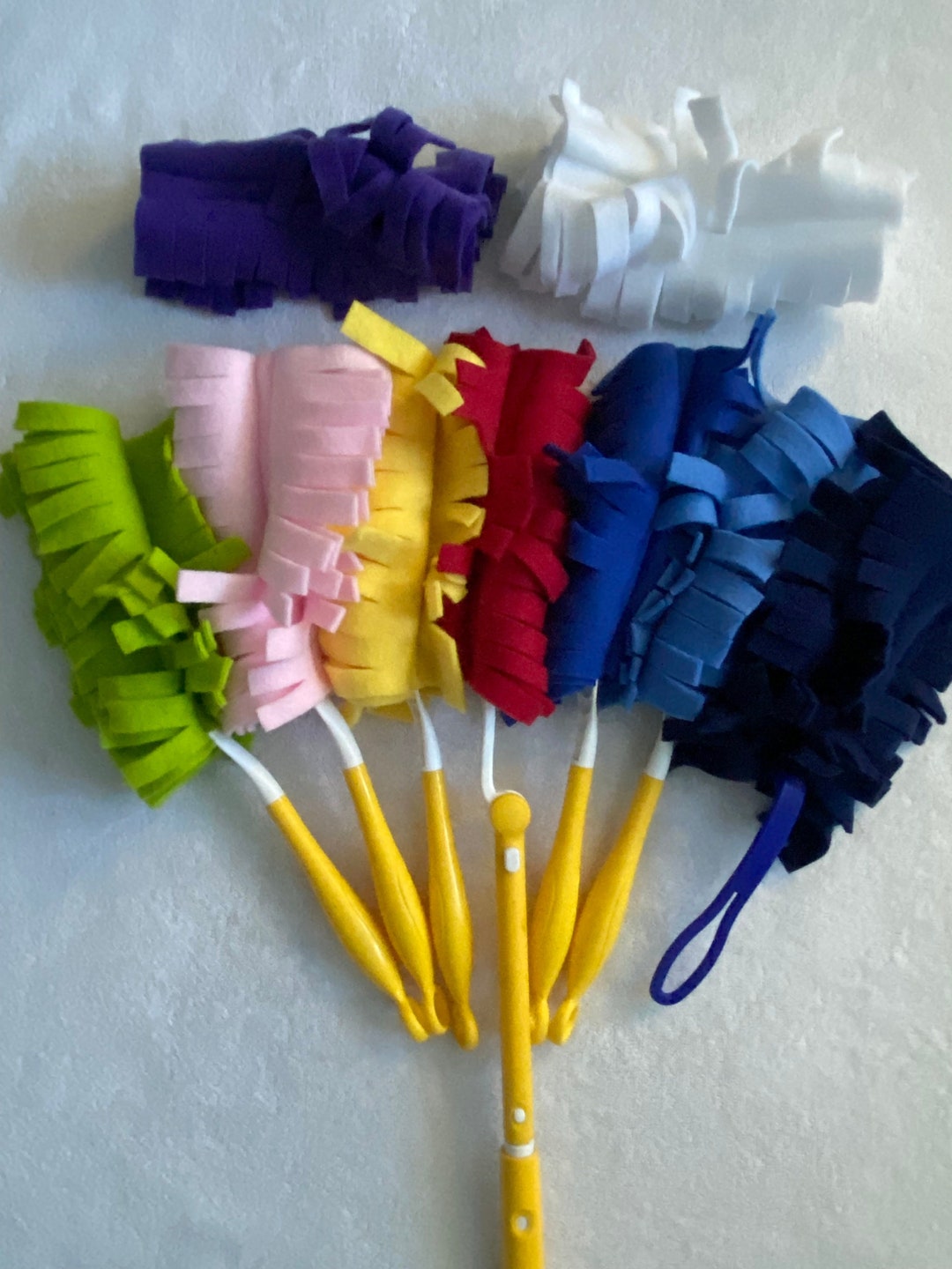 Fleece Reusable Washable Double-sided Wand Duster Covers Alternative to ...