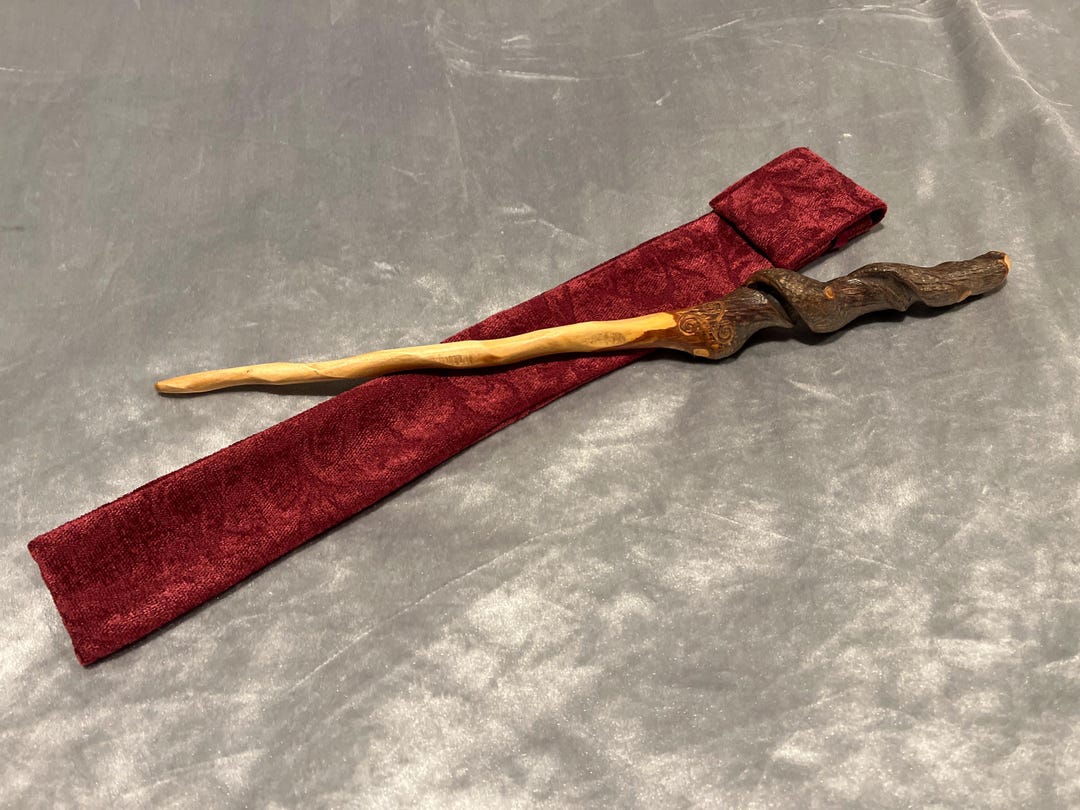 Handmade Red Victorian Wand Bags - Etsy