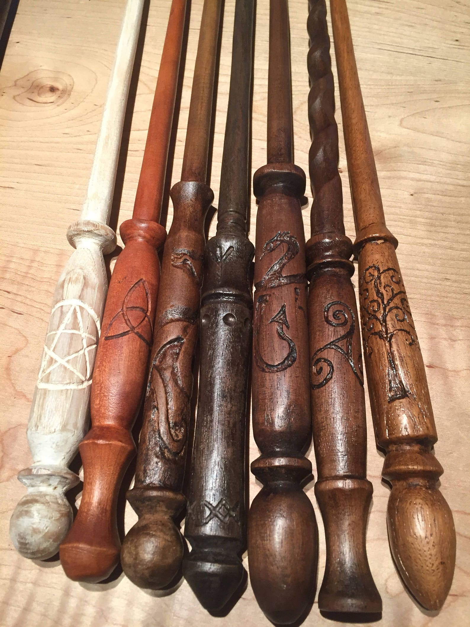 Hand Crafted Wands and Altar Tools Made to Order please - Etsy