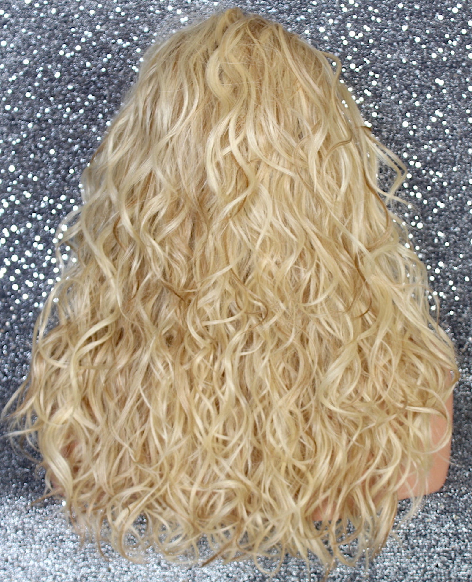 Human Hair Blend Full Lace Front Wig Luscious and Naturel Hand Tied ...