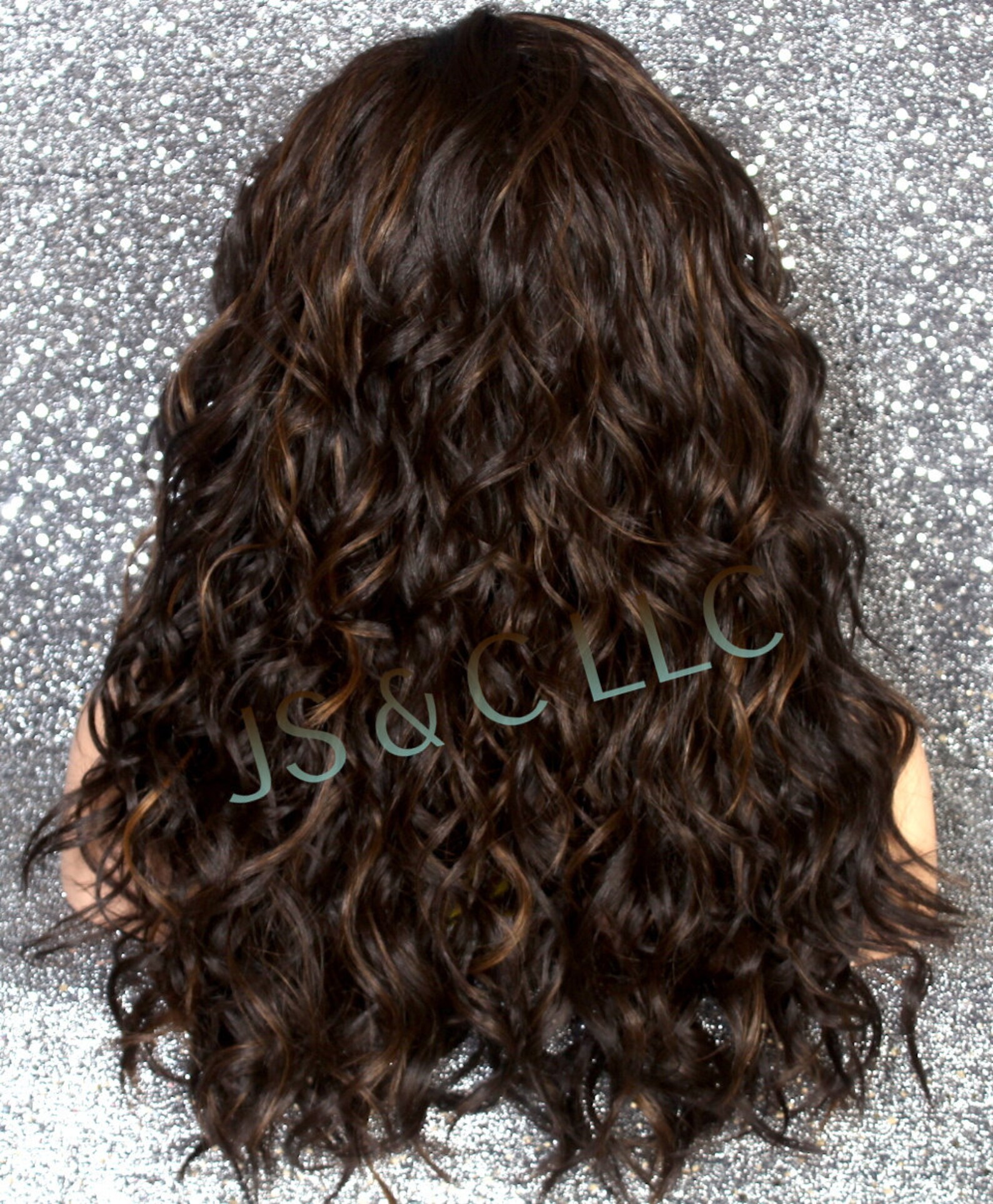 Human Hair Blend Full Lace Front Wig Luscious and Naturel Hand Tied ...
