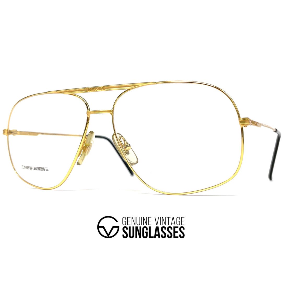 NOS Vintage FERRARI F41 Glasses - RARE - 90's - Italy - Medium ...