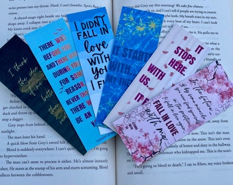 Coho Bookmark Guys of Coho Bookmark Colleen Hoover Bookmark - Etsy