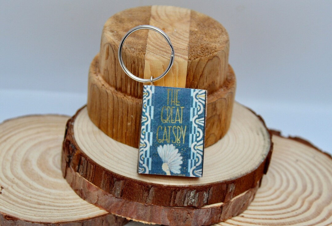 The Great Gatsby Book Keychain - Etsy